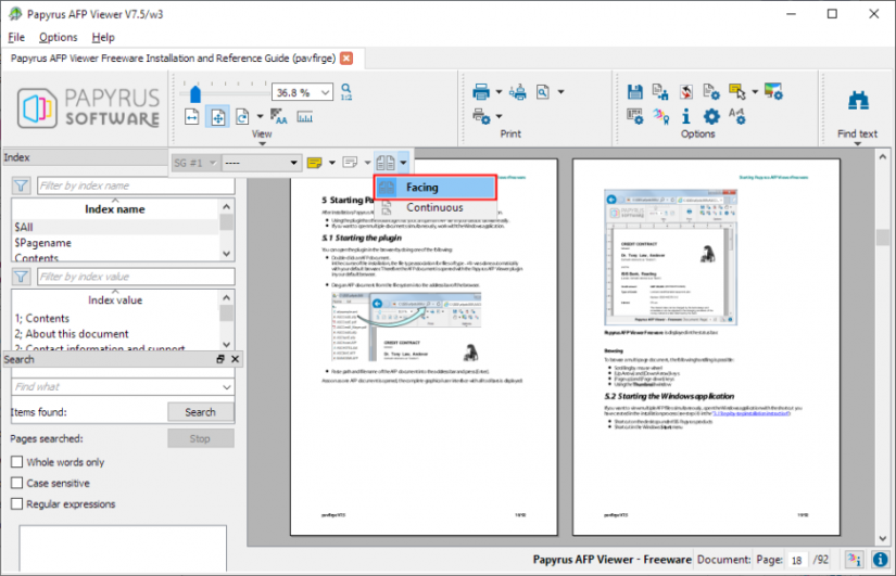 Papyrus free AFP Viewer: support for the industry standard to view AFP ...