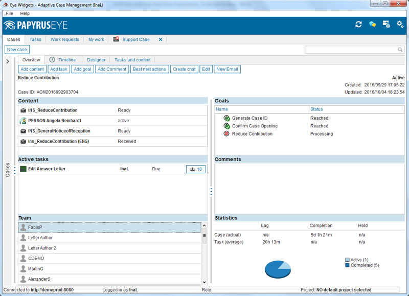 Papyrus Software - Adaptive Case Management