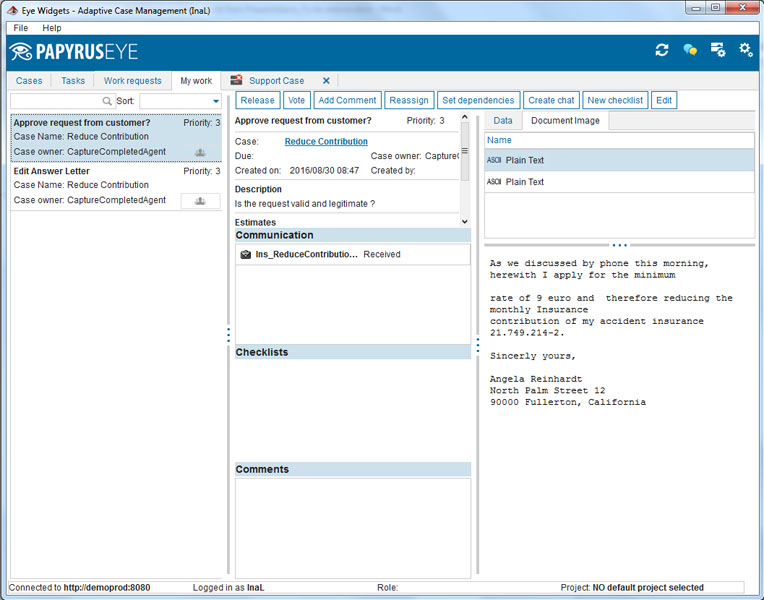 Papyrus Software - Adaptive Case Management